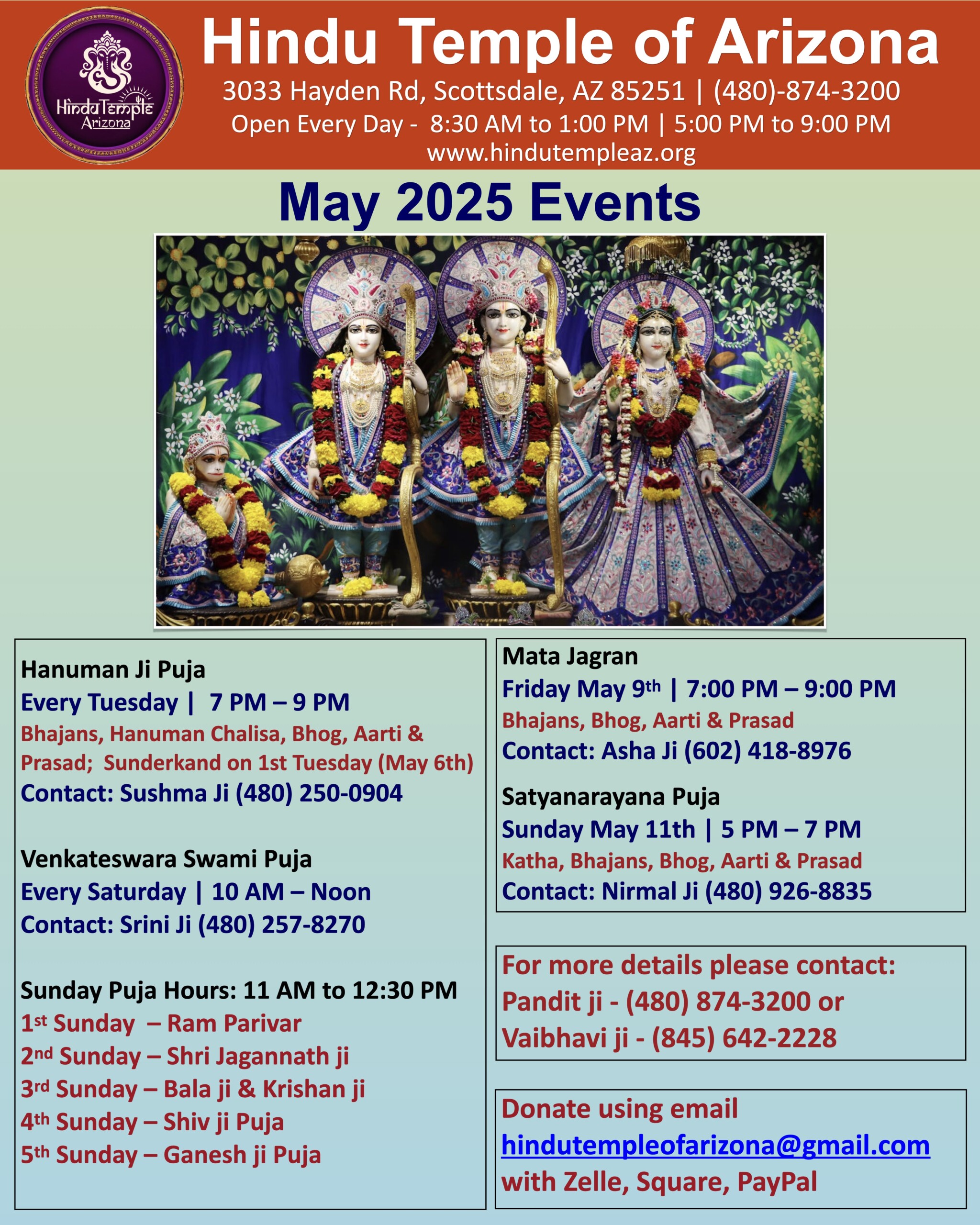 Hindu Temple of Arizona – Hindu, Temple