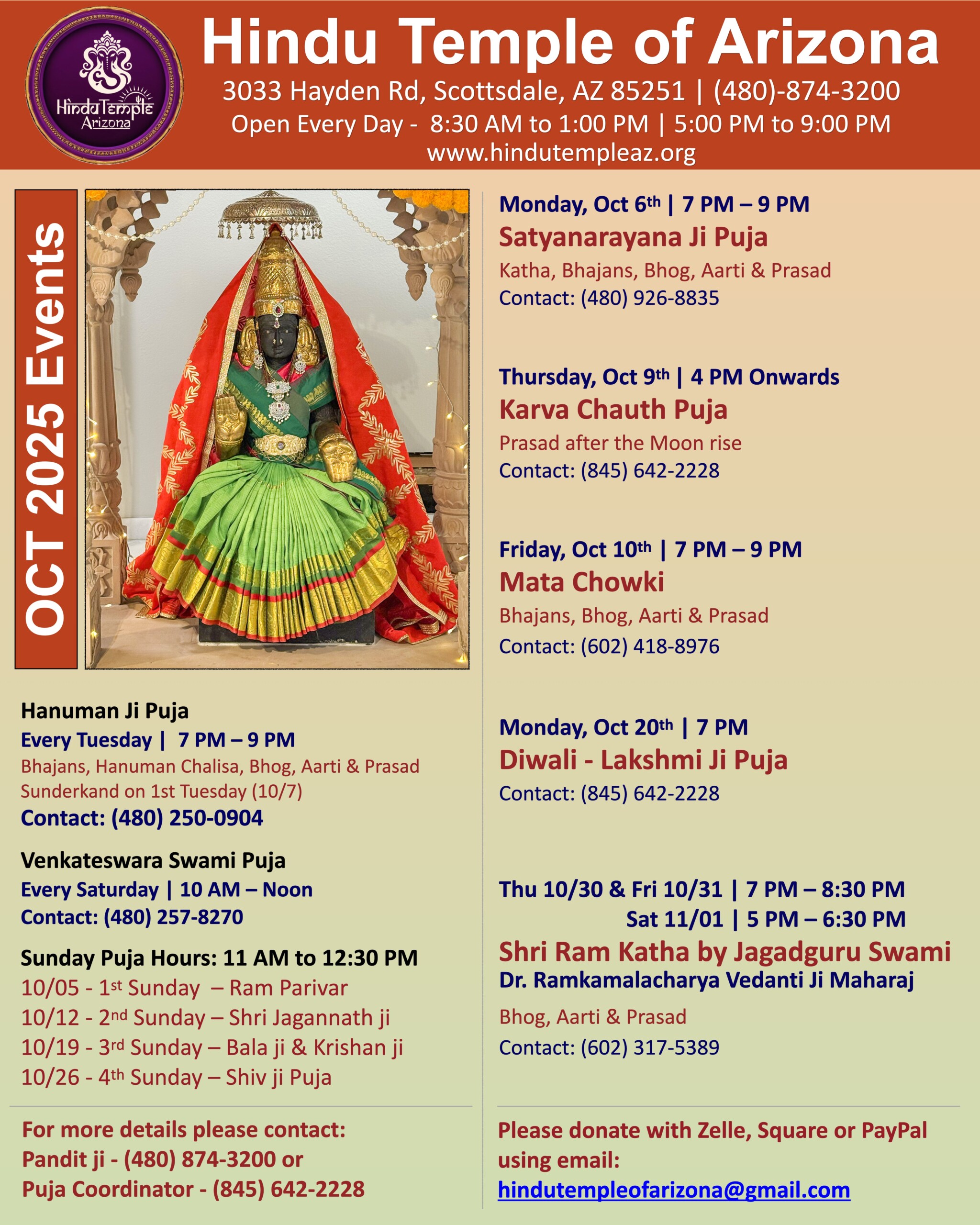 Hindu Temple of Arizona – Hindu, Temple