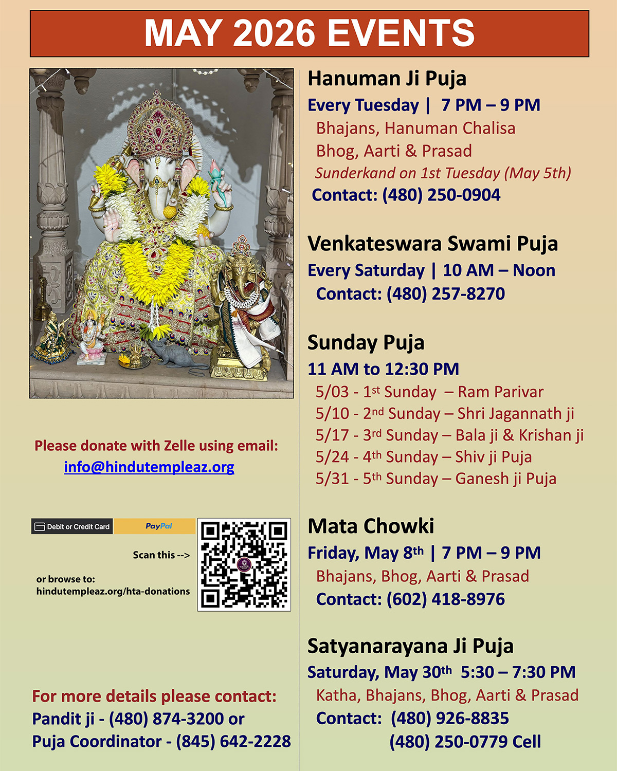Hindu Temple of Arizona – Hindu, Temple